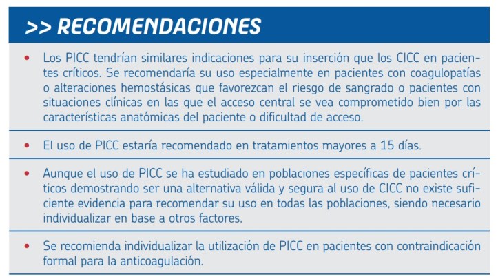 CONECTA CARE: Guía de práctica clínica del PICC en paciente crítico ...